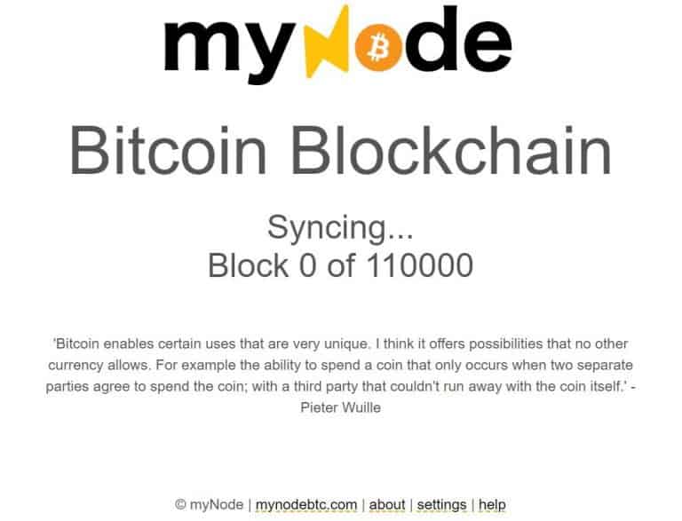 Bitcoin Node Teil2: Die eigene Bitcoin Full Node bauen mit myNode